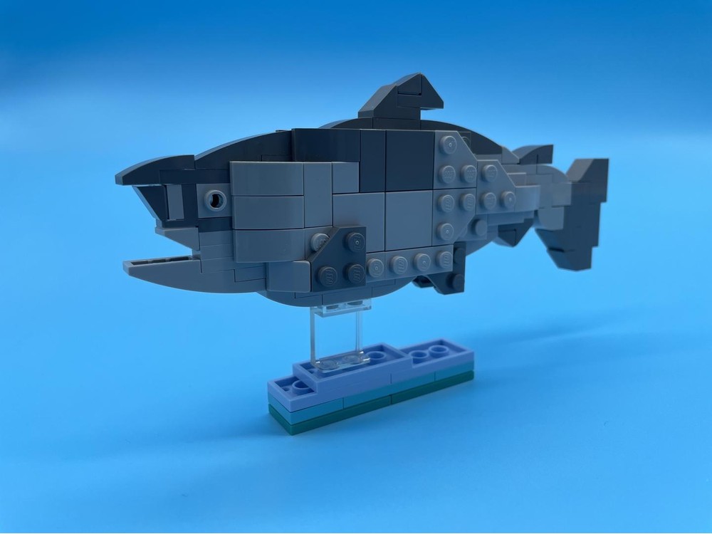 LEGO MOC-233559 King Salmon Fish Model by legoartist808 | Rebrickable ...