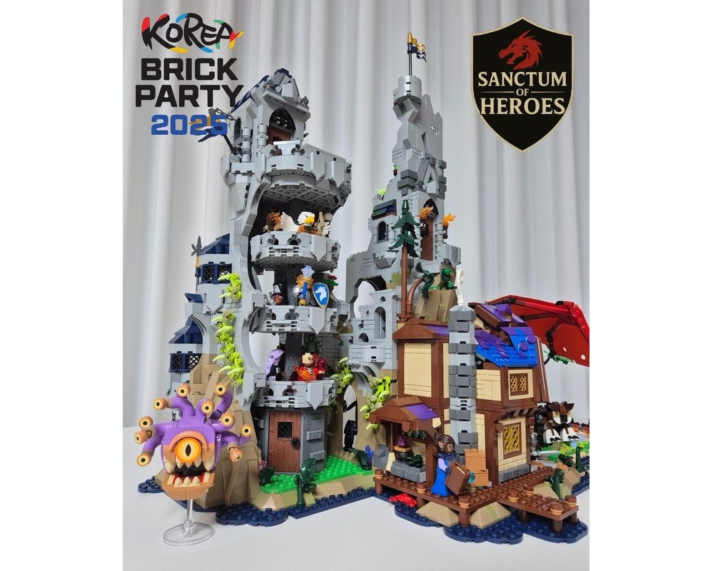 LEGO MOC Sanctum of Heroes (21348 Add-on) by Hogi_castle | Rebrickable ...