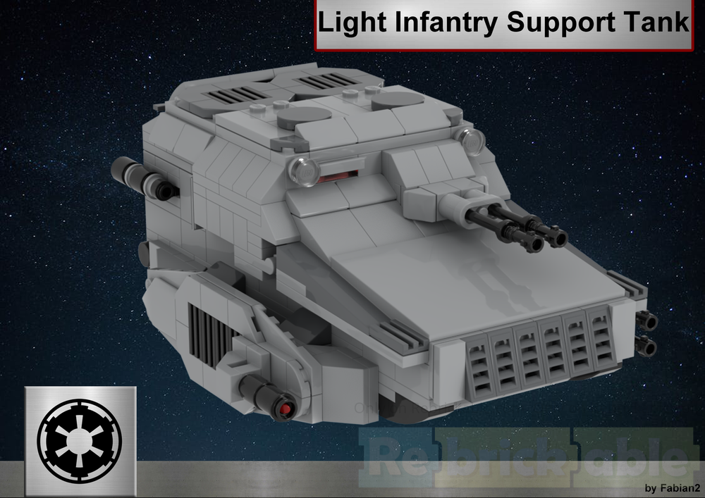 LEGO MOC-233569 Light Infantry Support Vehicle/Tank by Fabian2 ...