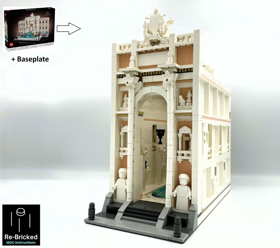 LEGO MOC Roman Baths Alternate build of 21062 by re-bricked ...