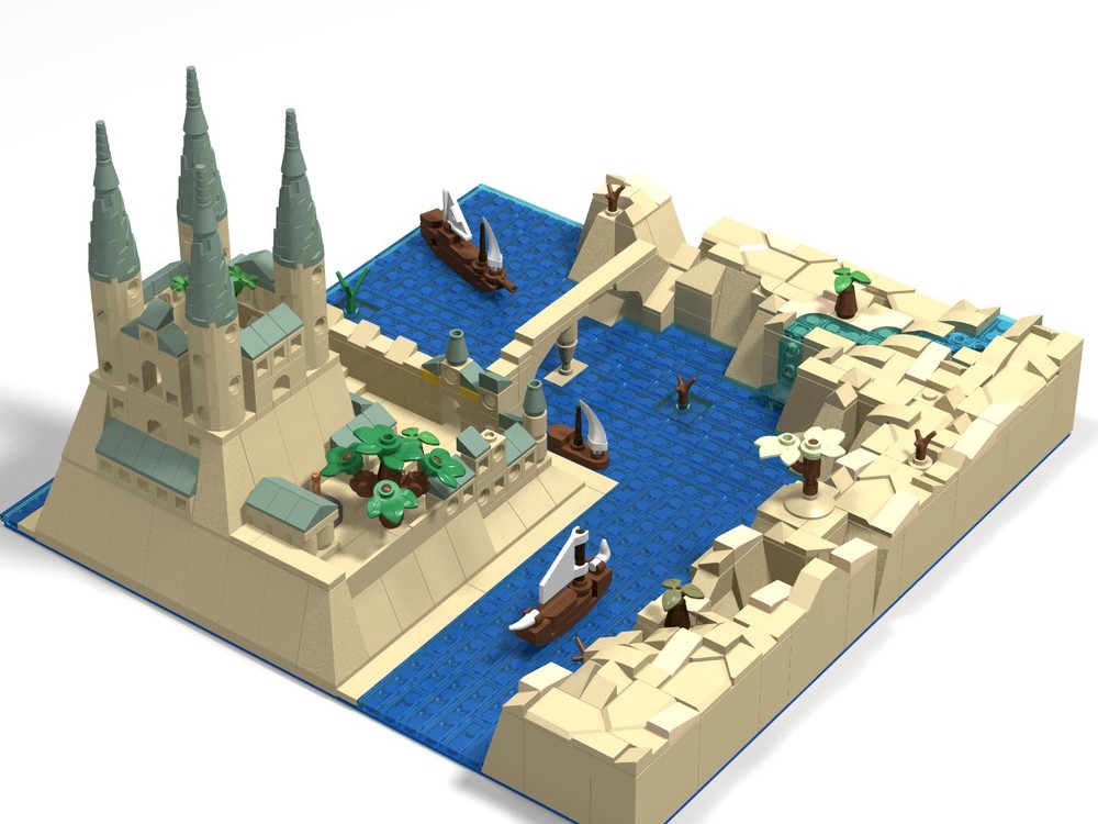 LEGO MOC The citadel by silenfu | Rebrickable - Build with LEGO