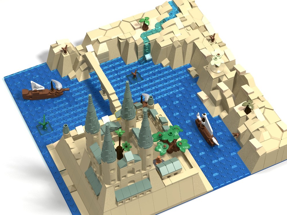 LEGO MOC The citadel by silenfu | Rebrickable - Build with LEGO