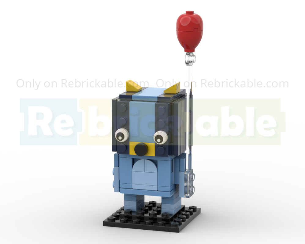 LEGO MOC Brick Bluey by MB MocWorks | Rebrickable - Build with LEGO