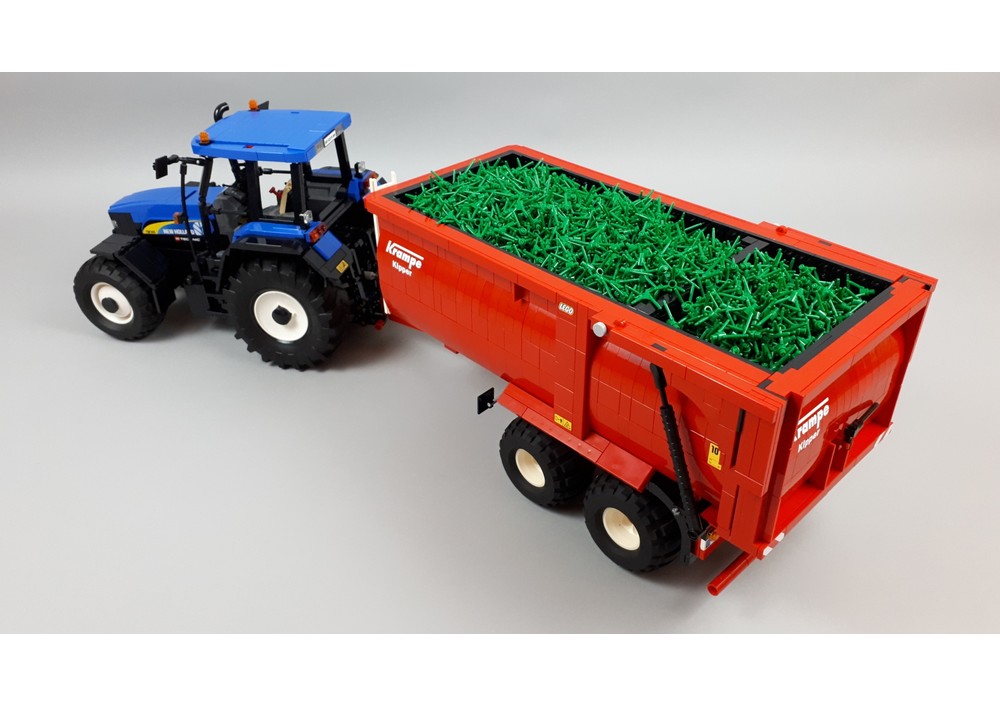 LEGO MOC New Holland TM 140 by M_longer | Rebrickable - Build with LEGO