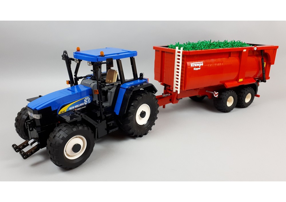 LEGO MOC New Holland TM 140 by M_longer | Rebrickable - Build with LEGO