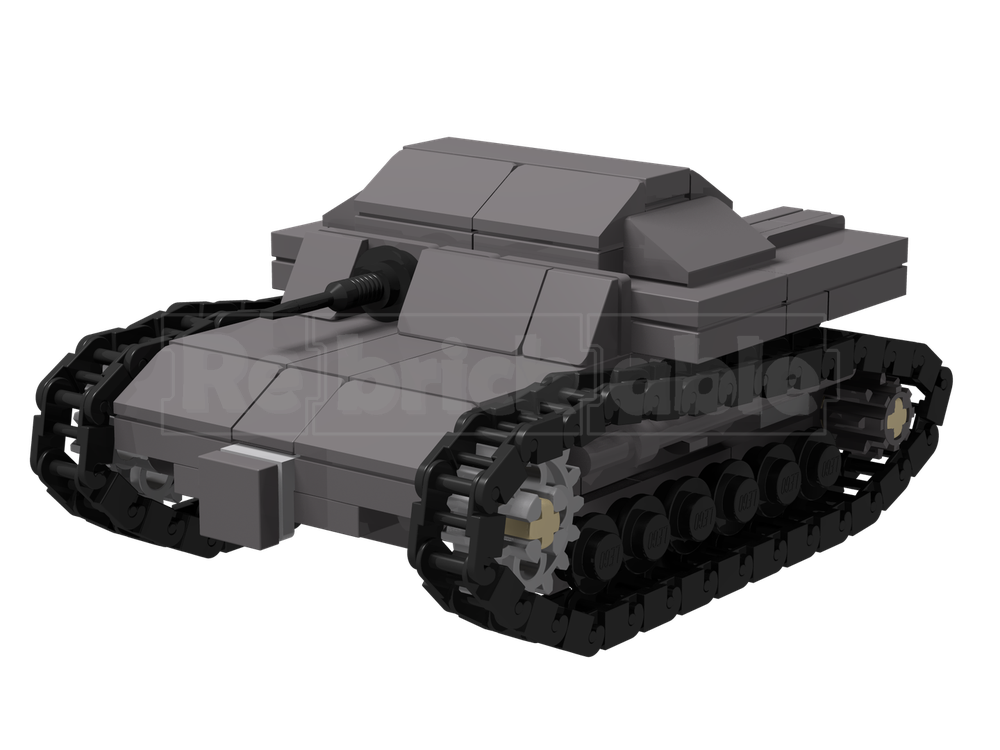 LEGO MOC T-27 Tankette by Tony321 | Rebrickable - Build with LEGO