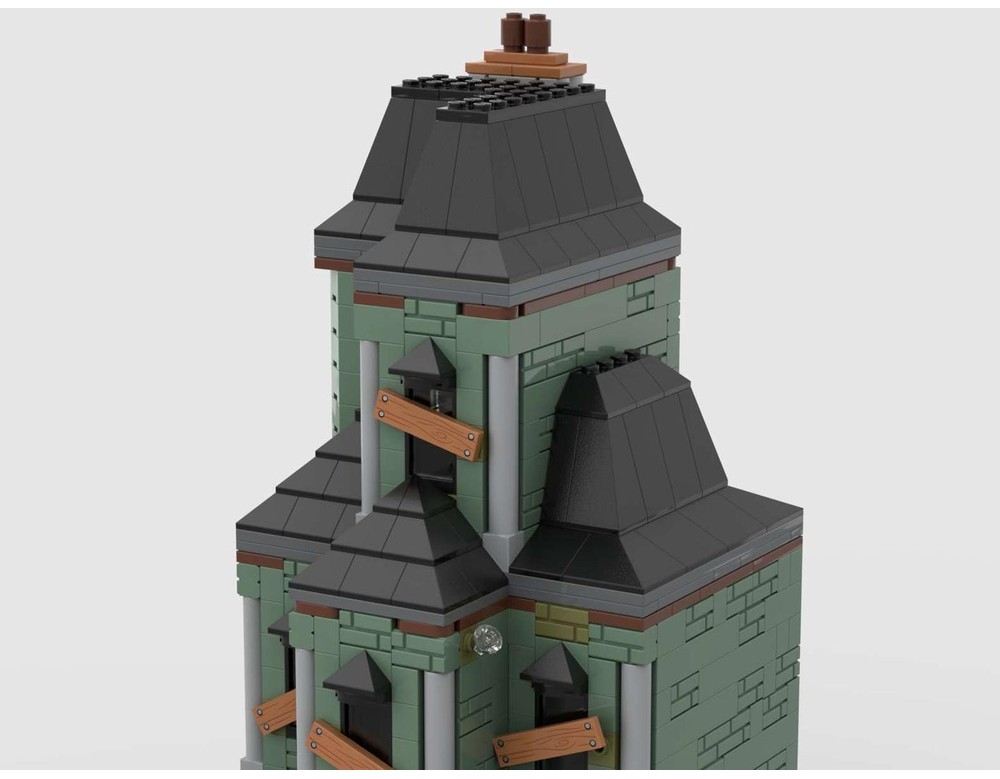 LEGO MOC Haunted Mansion Modular by brickmanspark | Rebrickable - Build ...