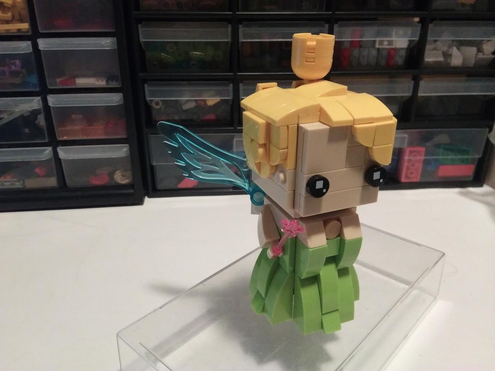 LEGO MOC Tinkerbell Brickhead by Moguntia | Rebrickable - Build with LEGO