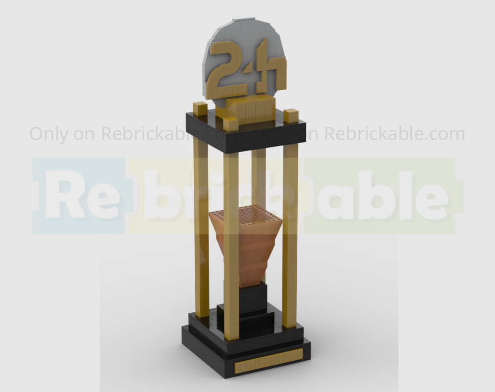 LEGO MOC Le Mans 24 Hours Winners Trophy - Life Size by Andy Ps Bricks ...