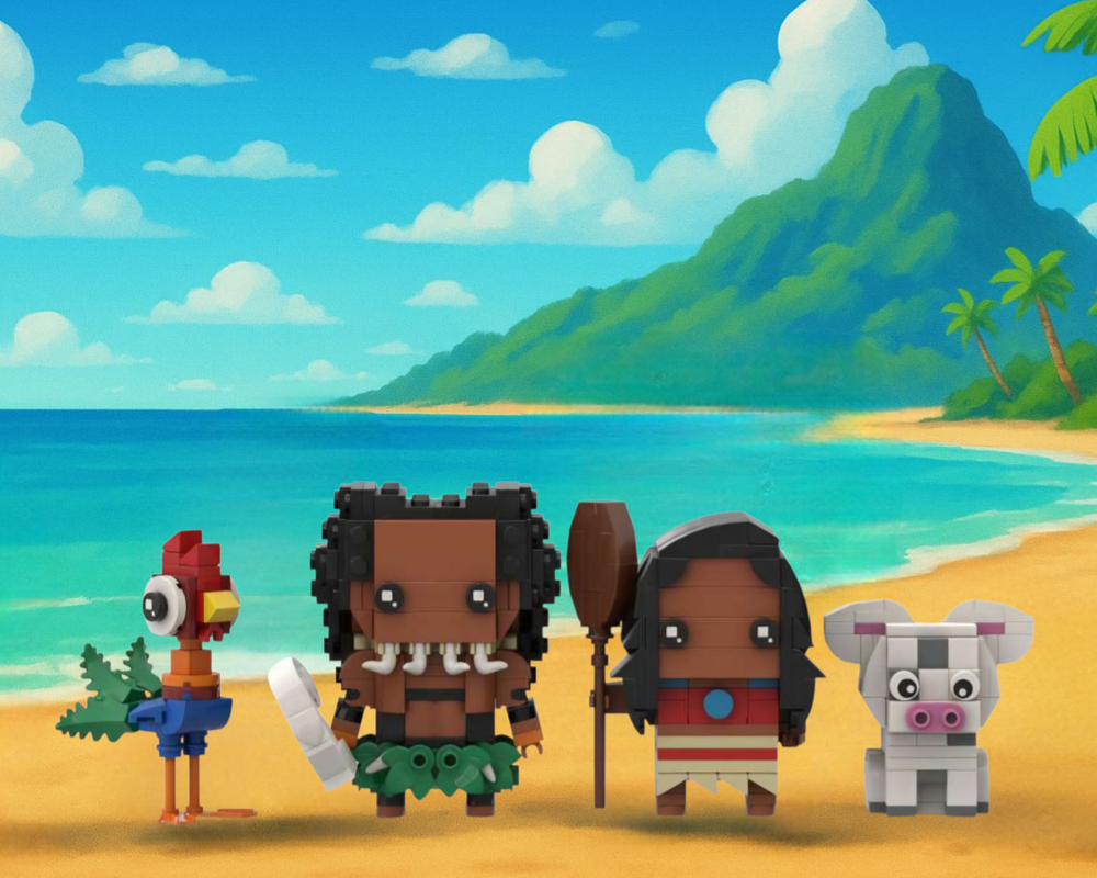 LEGO MOC-233658 Moana Series by Legofrench | Rebrickable - Build with LEGO