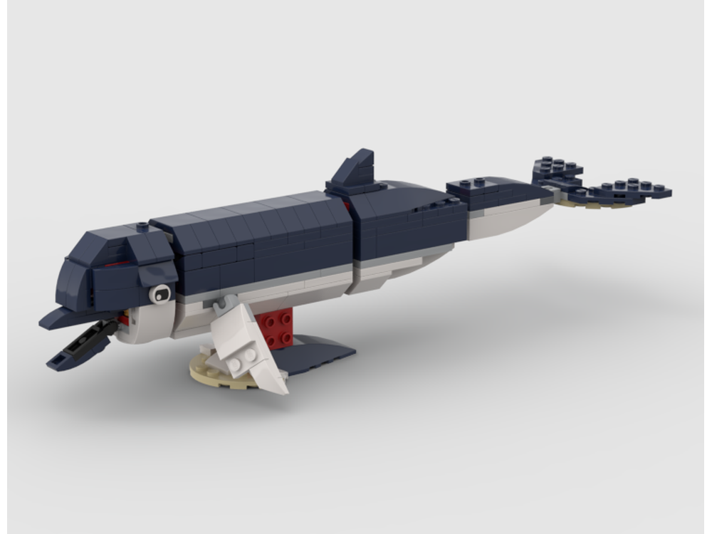 LEGO MOC Northern bottlenose whale 31088x2 by IdeasBricks | Rebrickable ...