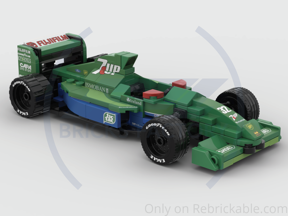LEGO MOC-233671 F1 Jordan 191 by Pit Lane Bricks Factory | Rebrickable ...