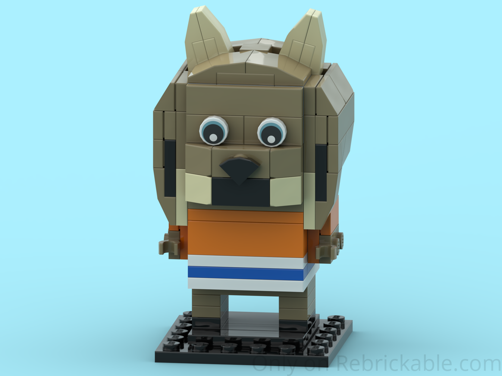 LEGO MOC-233686 Brickheadz Edmonton Oilers Mascot (Hunter) by aa_brick ...
