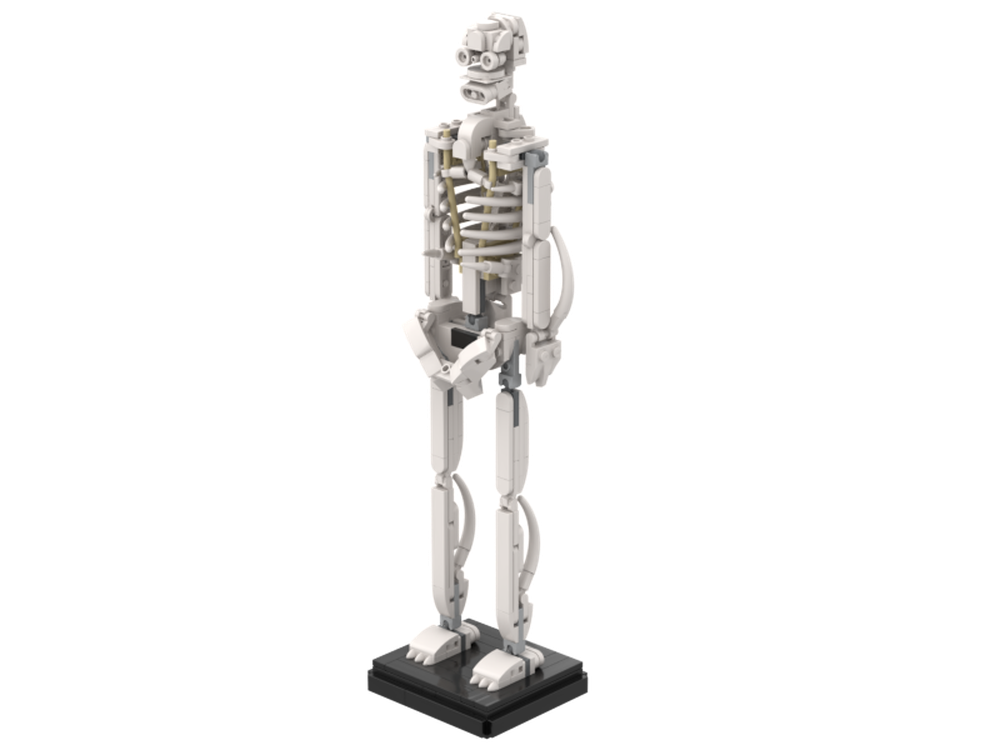 LEGO MOC-233695 Human skeleton by jemunoz0 | Rebrickable - Build with LEGO