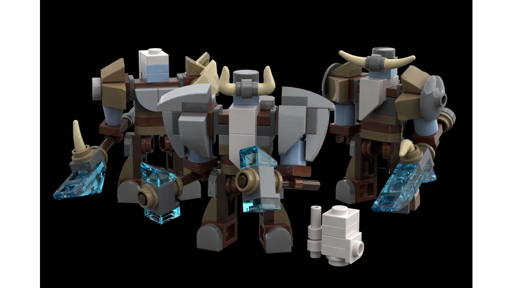 LEGO MOC-233704 Dungeons and Dragons Microscale Minis by kala_brick ...