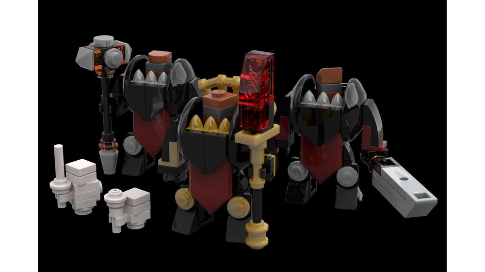 LEGO MOC-233704 Dungeons and Dragons Microscale Minis by kala_brick ...