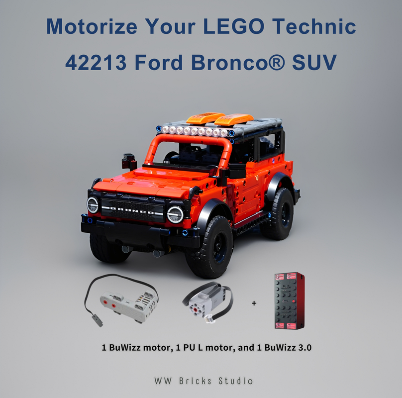 LEGO MOC-233715 [BuWizz motor] LEGO Technic 42213 Ford Bronco SUV by WW ...
