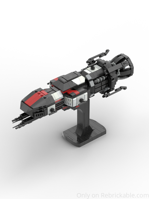 LEGO MOC Rocinante S4 Mini by brickgloria | Rebrickable - Build with LEGO