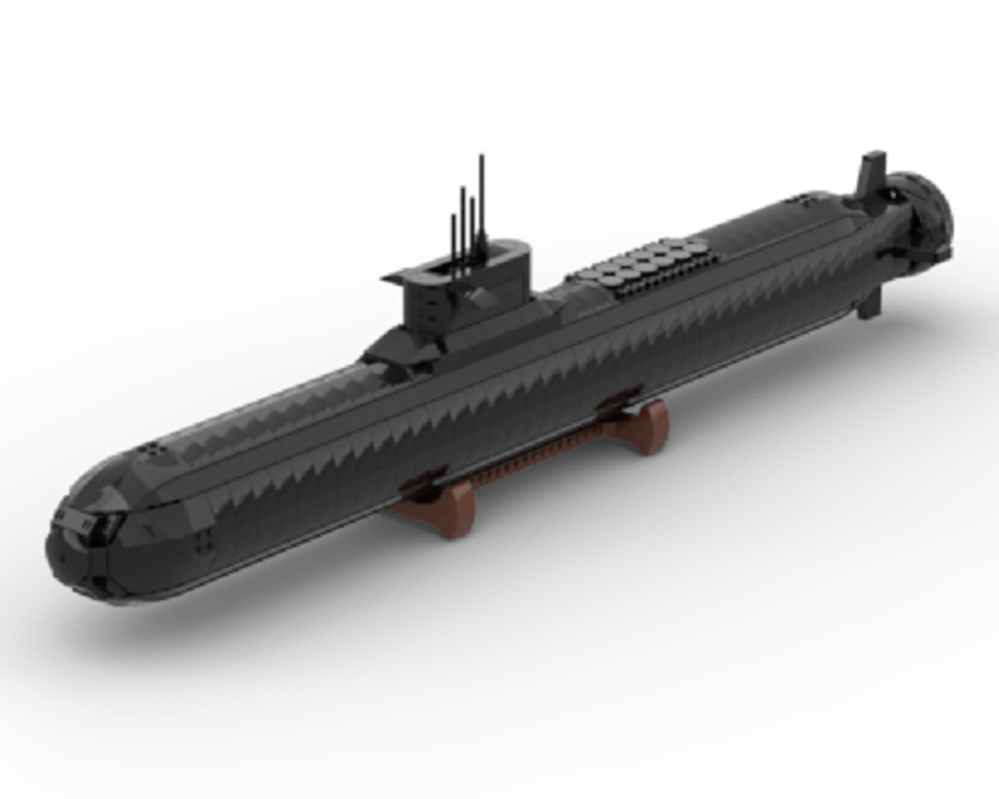 LEGO MOC SNLE Nuclear Submarine by Gnomexpress | Rebrickable - Build ...