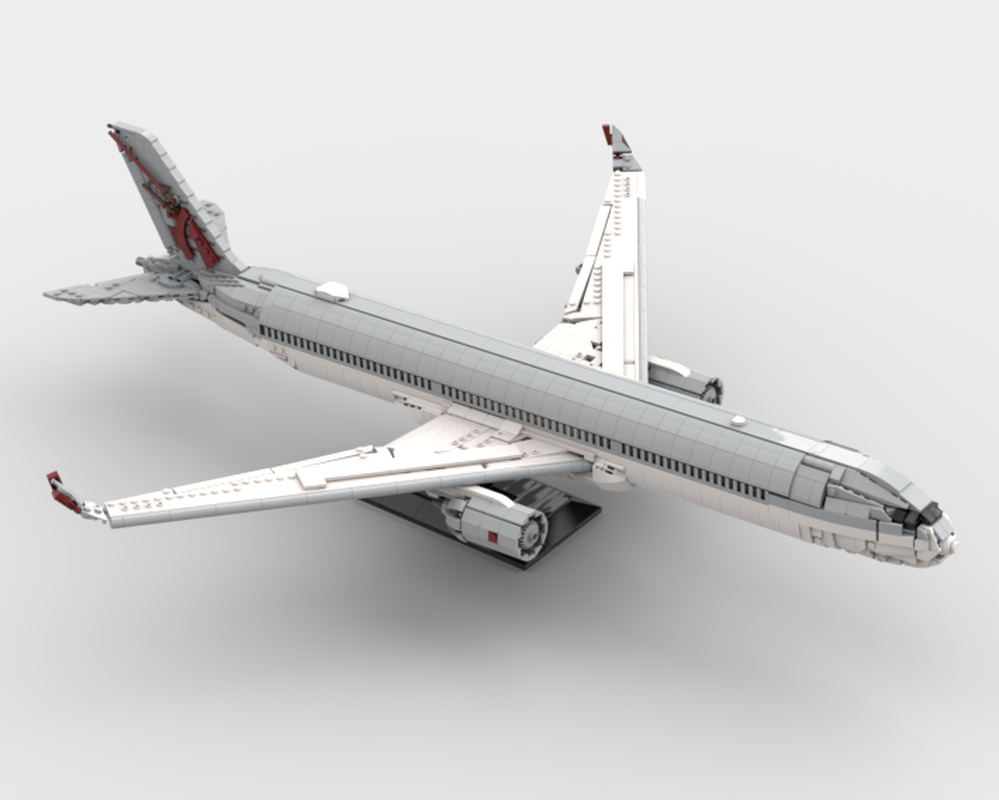 LEGO MOC Qatar Airways Airbus A350-1000 by ryangc_productions ...