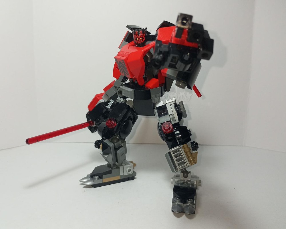 LEGO MOC Sith Lord Maul Mech Armor Rework by Vintend0 | Rebrickable ...