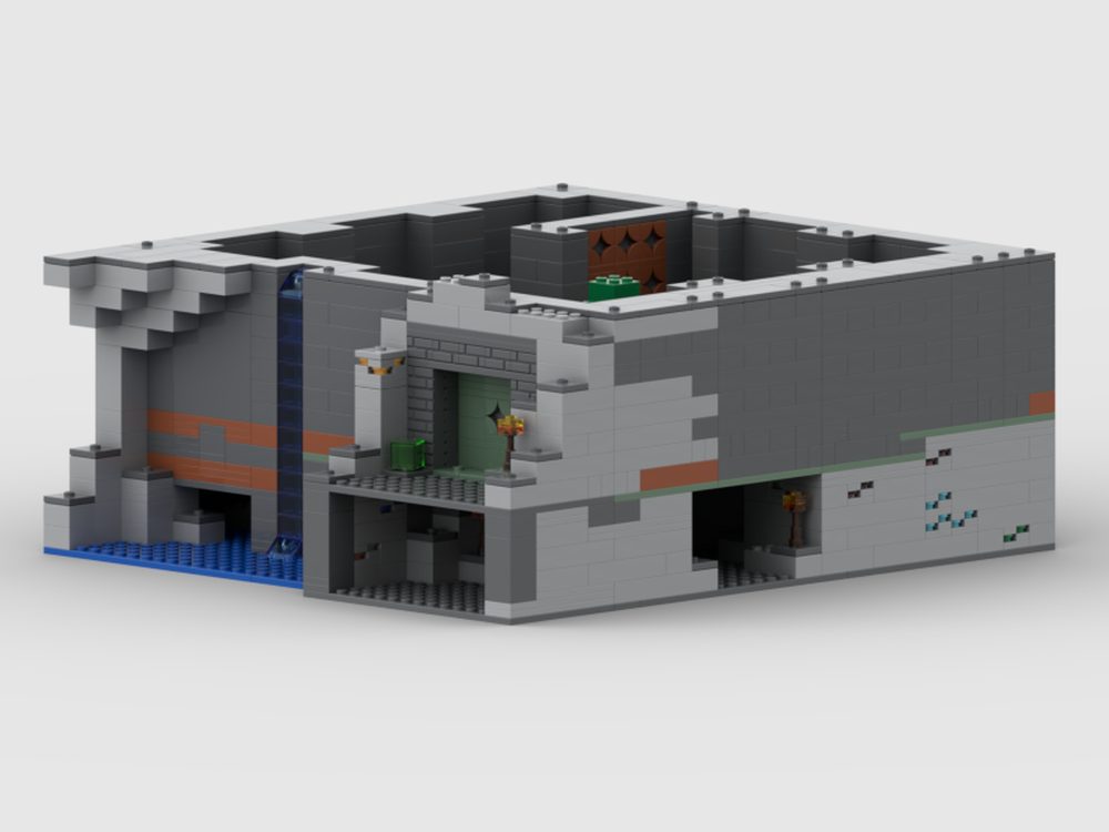 LEGO MOC Mine Craft Trial Chambers Full Scale Model (Part 1) by ...
