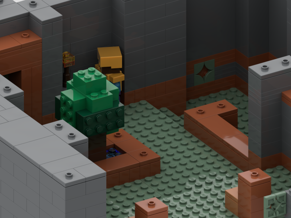 LEGO MOC-233748 Mine Craft Trial Chambers Full Scale Model (Part 1) by ...
