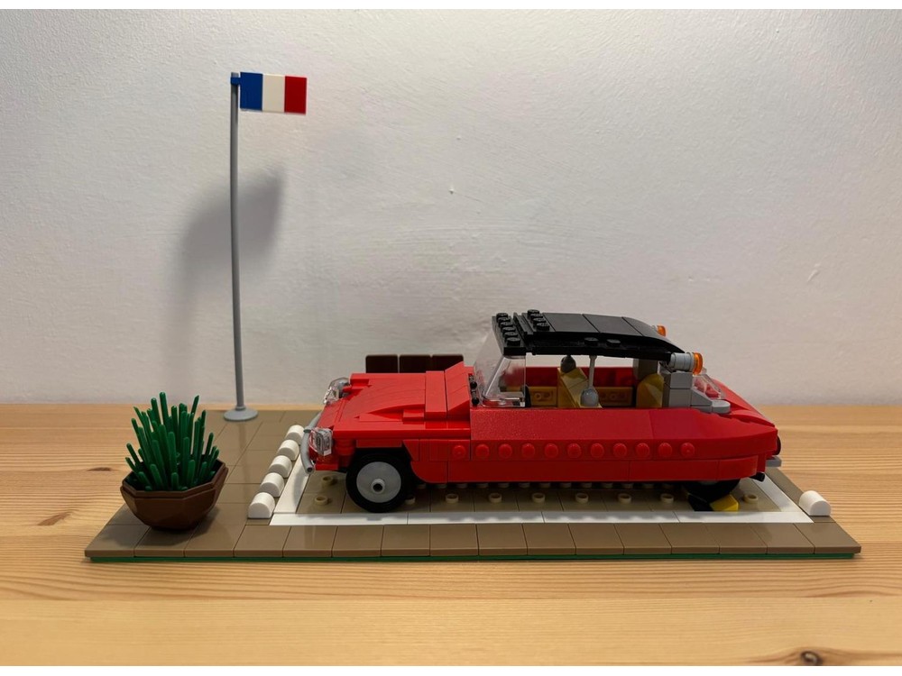 LEGO MOC Diorama for 8 wide cars \ Citroen DS family by wavoak ...