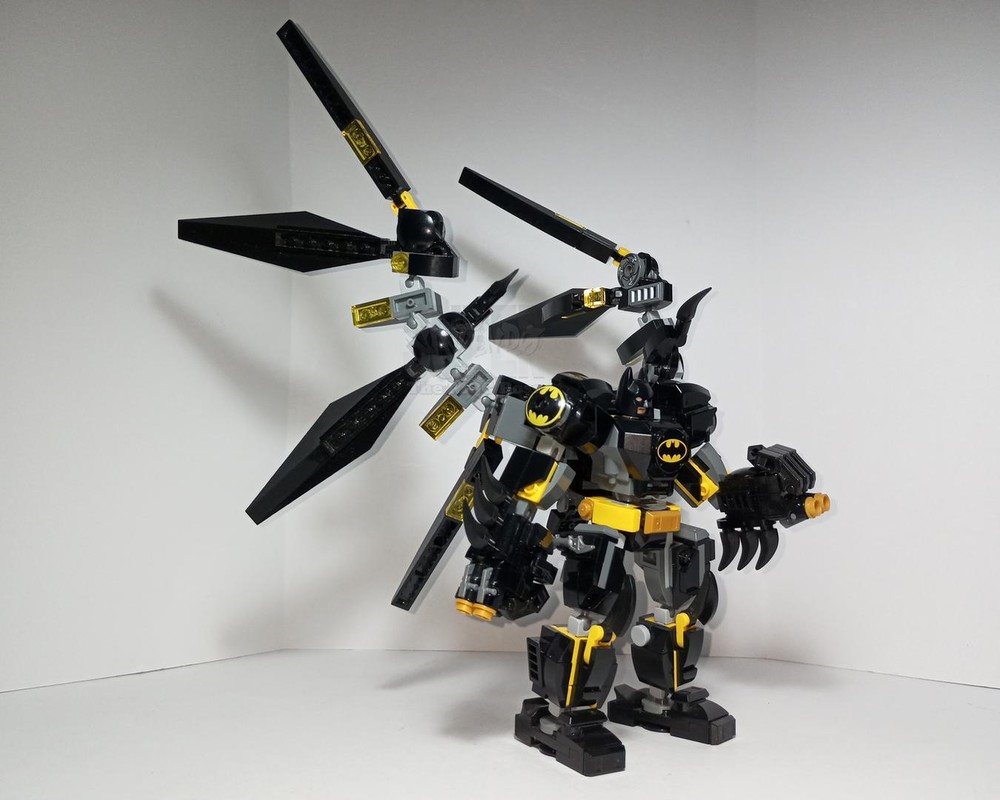 LEGO MOC-233752 The Dark Knight Mech Armor by Vintend0 | Rebrickable ...