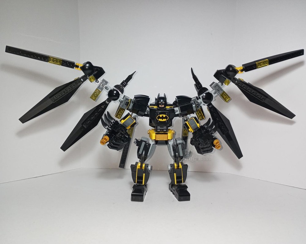LEGO MOC-233752 The Dark Knight Mech Armor by Vintend0 | Rebrickable ...