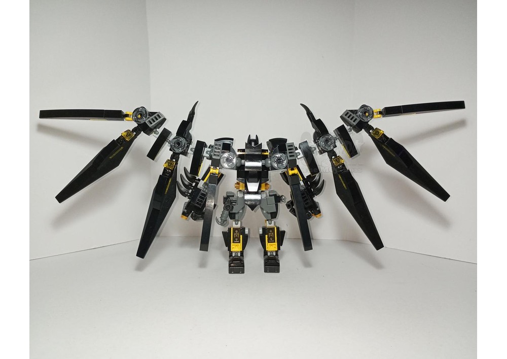 LEGO MOC-233752 The Dark Knight Mech Armor by Vintend0 | Rebrickable ...