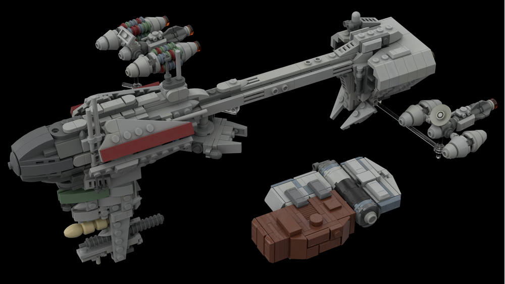 LEGO MOC-233764 Wayfarer-class Medium Transport by sr2Normandy ...
