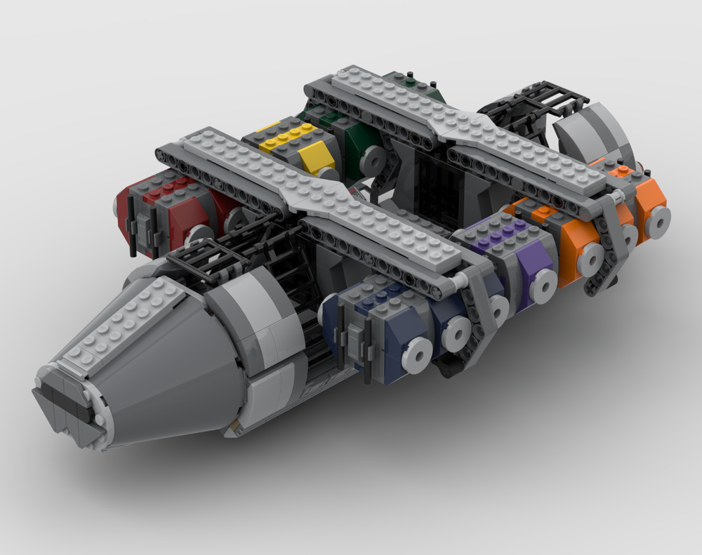 LEGO MOC CS-300 Corellian Cargo Skiff by SilverInc | Rebrickable ...