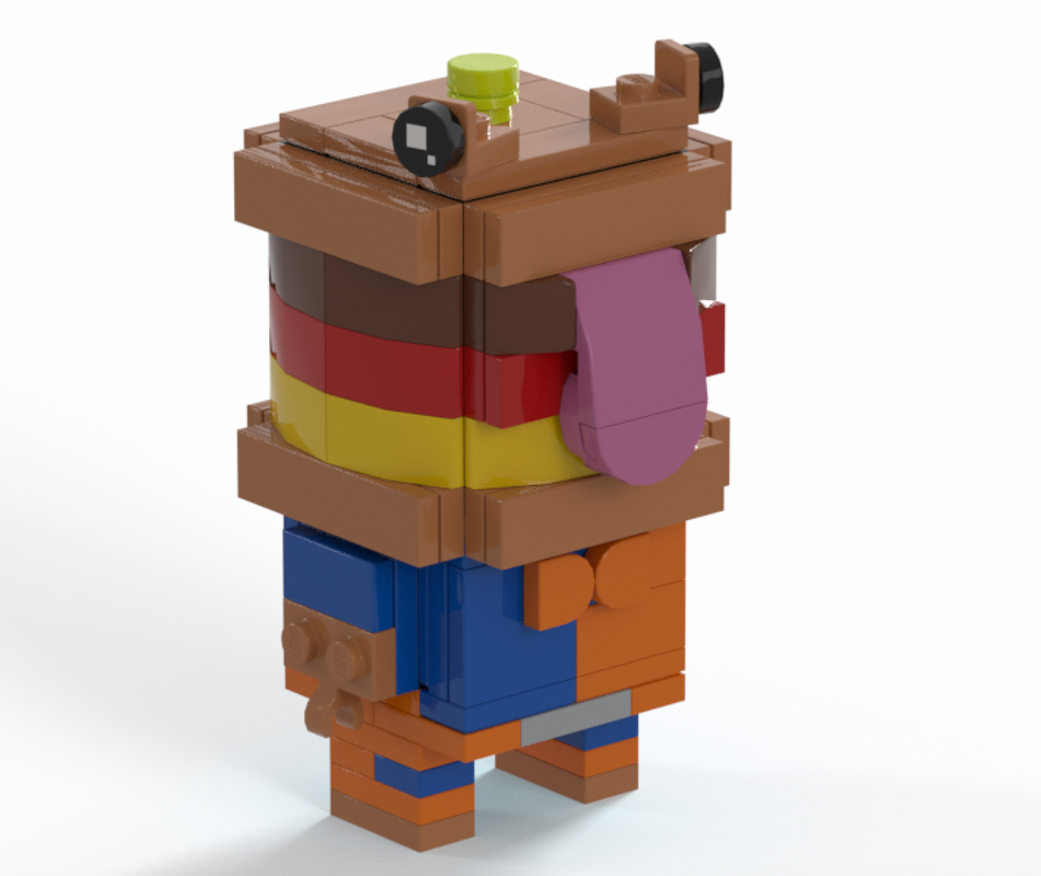 LEGO MOC Beef Boss Brickheadz by ch1k1n_str1p | Rebrickable - Build ...