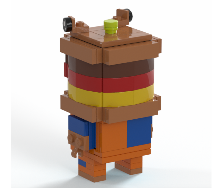 LEGO MOC Beef Boss Brickheadz by ch1k1n_str1p | Rebrickable - Build ...