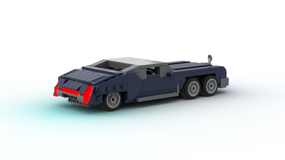 LEGO MOC-233787 Cyberpunk 6x6 Limousine by Blockwise | Rebrickable ...