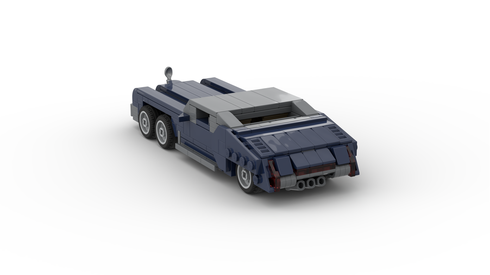 LEGO MOC-233787 Cyberpunk 6x6 Limousine by Blockwise | Rebrickable ...
