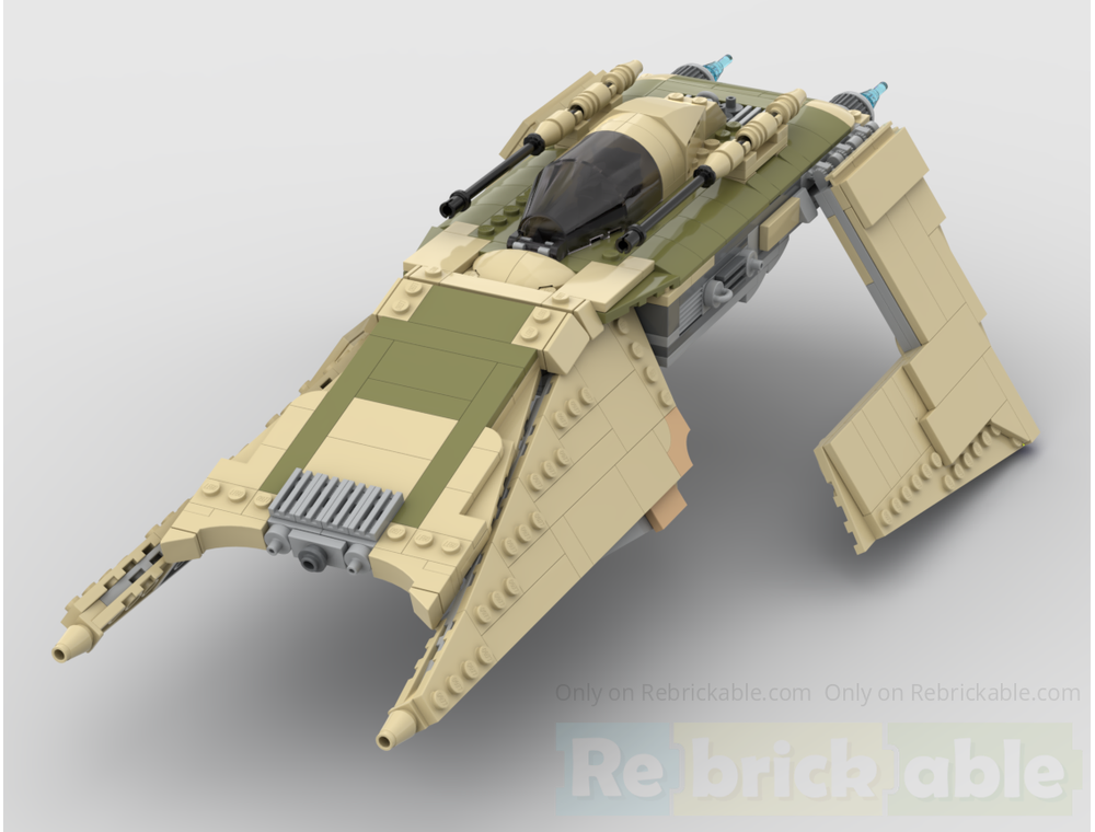 LEGO MOC Sharp Spiral: Modified SoroSuub Corperation Cutlass-9 Patrol ...