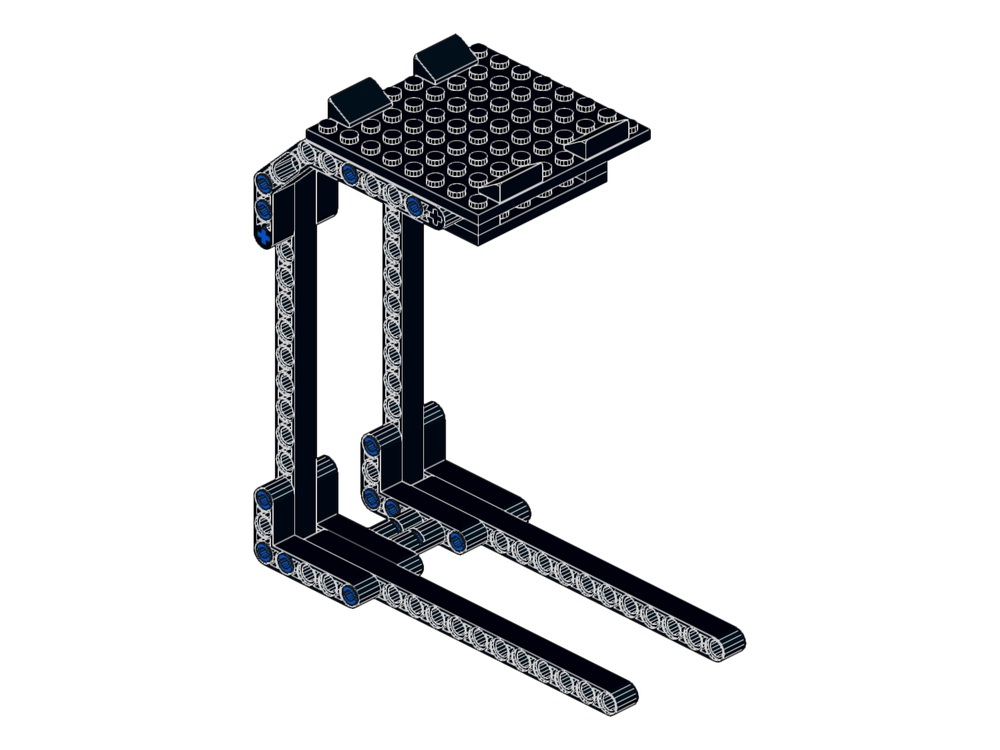 LEGO MOC Display Stand LEGO Playscale Shuttles by MasterBrickSeparator ...