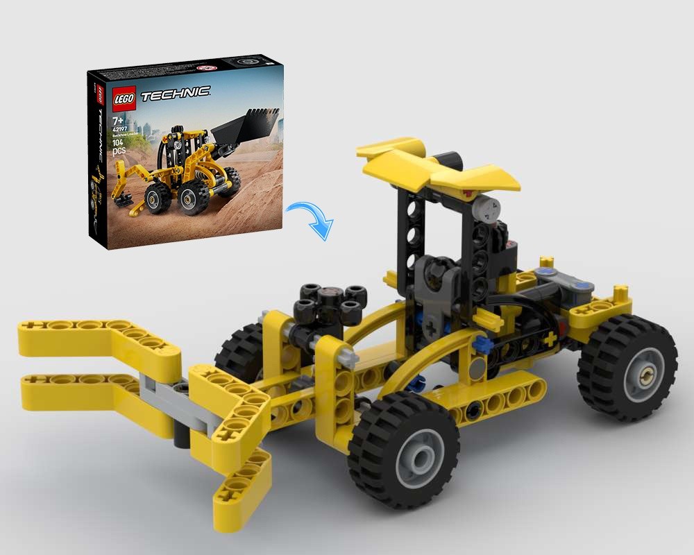 LEGO MOC-233840 Mini Bulldozer 42197 Alternate Build by ErikGS ...