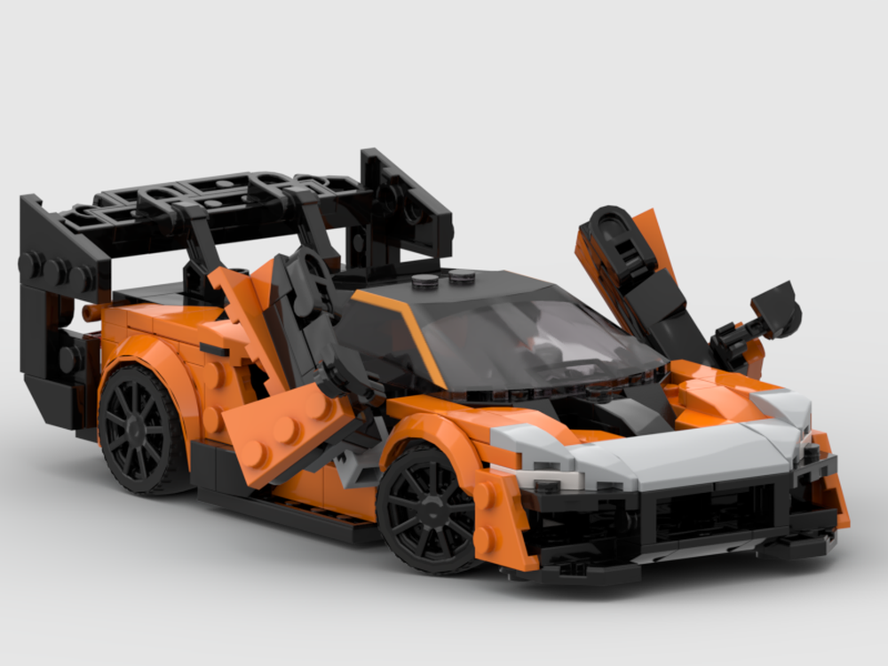 LEGO MOC-233844 Mclaren Senna GTR by giacomo88 | Rebrickable - Build ...