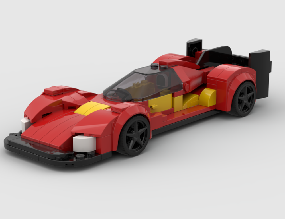 LEGO MOC-233849 lemans 2023 499P Car by Tomrich | Rebrickable - Build ...