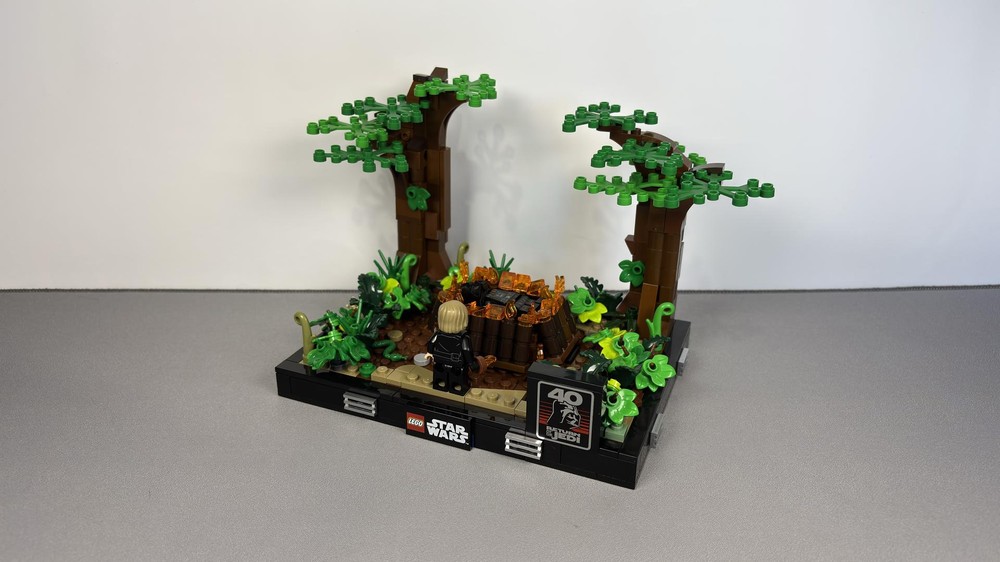 LEGO MOC Vader Funeral Diorama ROTJ by sw_lab | Rebrickable - Build ...