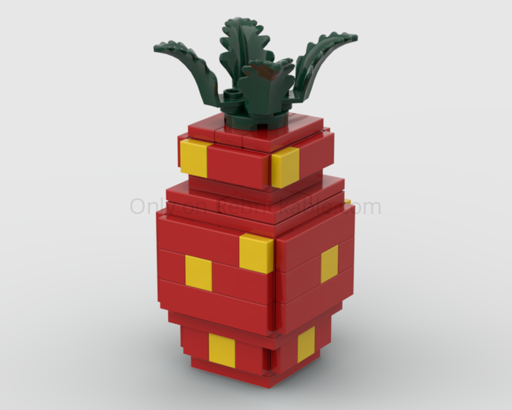LEGO MOC GaG Strawberry by BurnerBrickz | Rebrickable - Build with LEGO