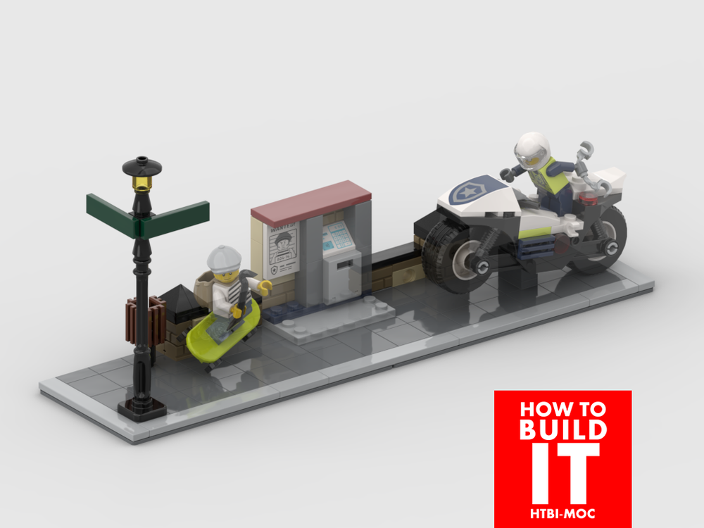 LEGO MOC Modular Display for set 60455 - Turn every modular model into ...