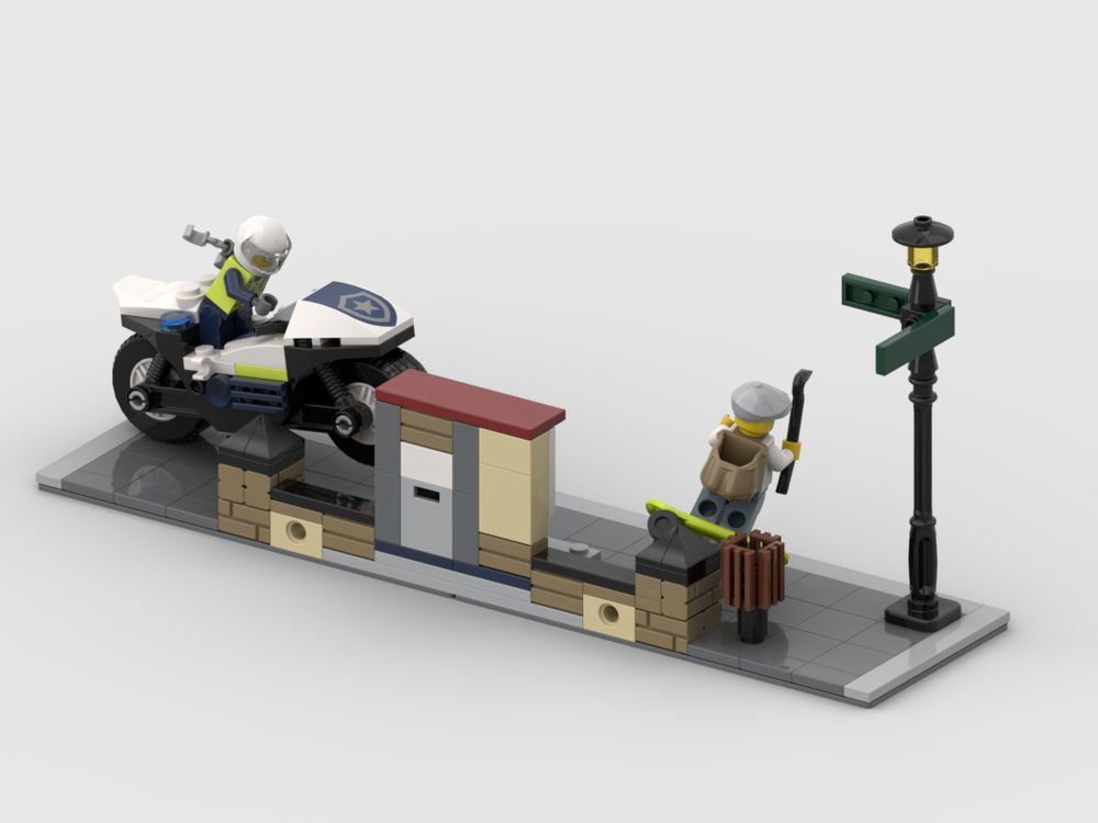 LEGO MOC-233866 Modular Display for set 60455 - Turn every modular ...