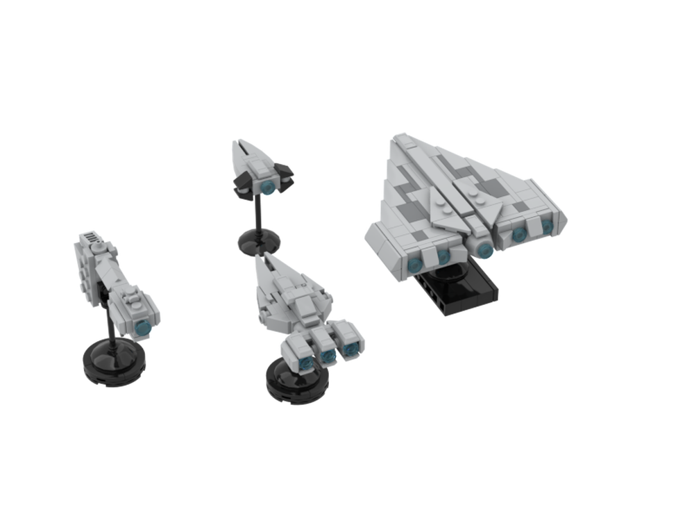 LEGO MOC Midi-Scale Imperial Support Ships by el_taco_gatito ...