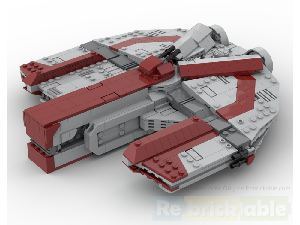 LEGO MOC-233890 Ebon Hawk modification of set 75375 by Ewok ...