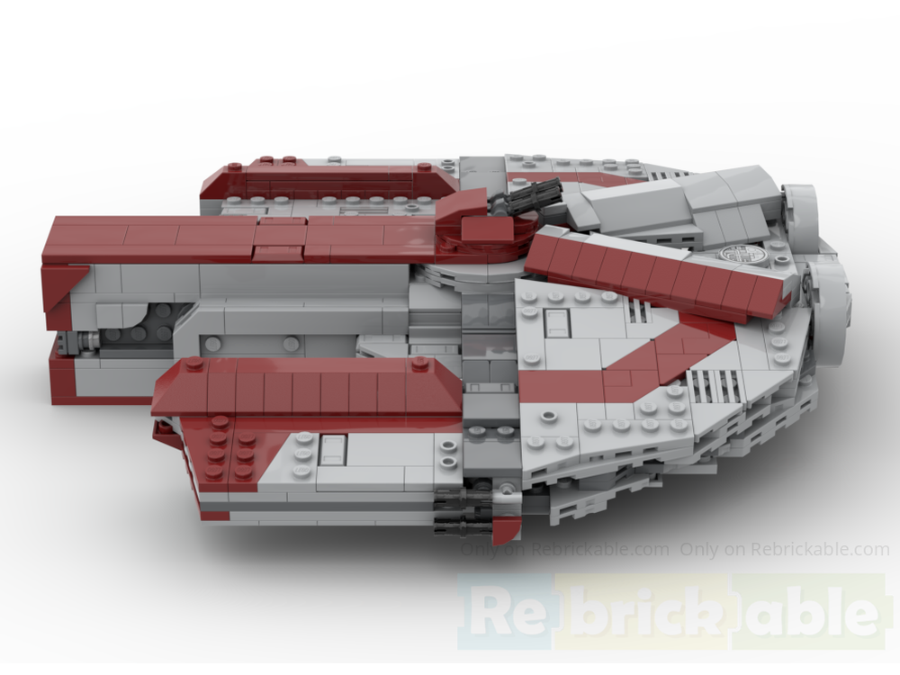 LEGO MOC Ebon Hawk modification of set 75375 by Ewok | Rebrickable ...