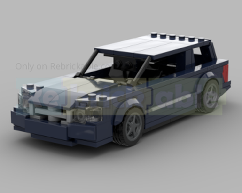 LEGO MOC 2006 dodge magnum R/T by Mightbemike | Rebrickable - Build ...